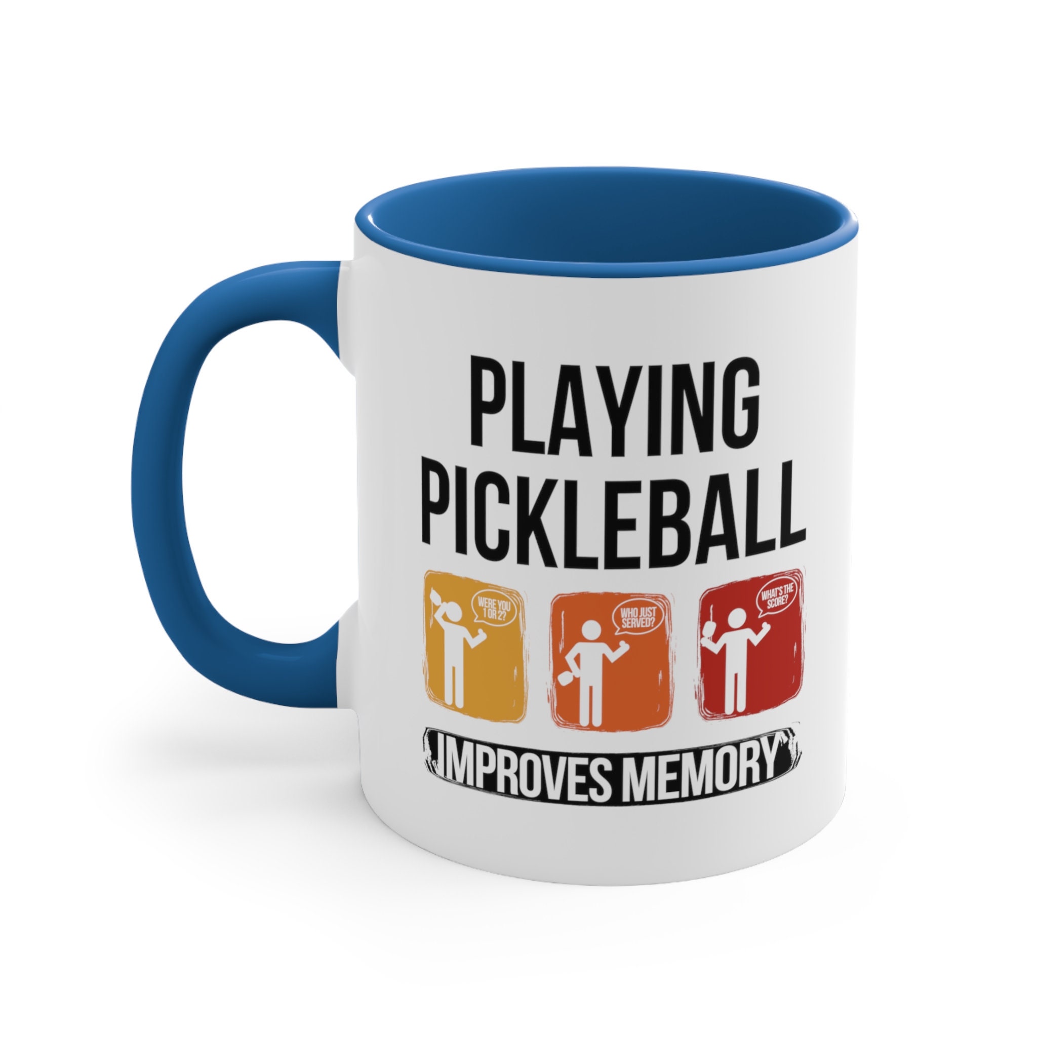 Funny Pickleball Player Mug Pickleball Improves Memory - Etsy