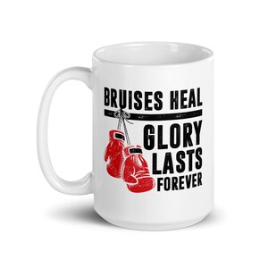 Boxer Mug Boxing Coach Gift, Boxing Motivation Tea Cup, Inspiring ...