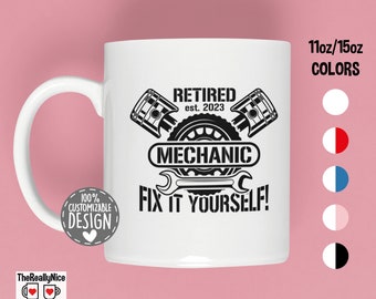 Retired Car Mechanic - Etsy