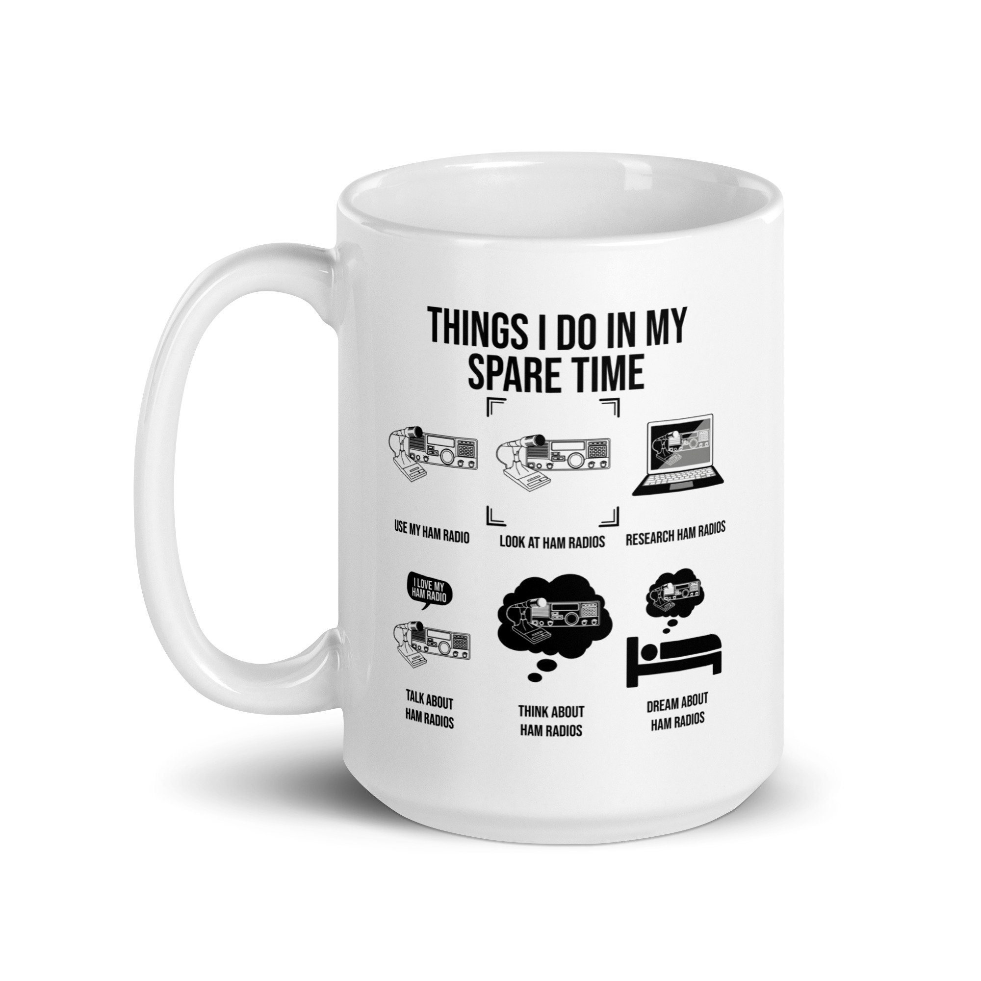 Amateur Radio Mug Funny Ham Radio Mug Amateur Radio Gift - Etsy