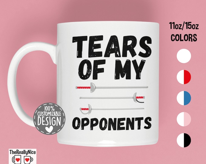 Funny Fencing Quote Mug/fencer Coffee Mug/fencing Gift Idea/funny ...