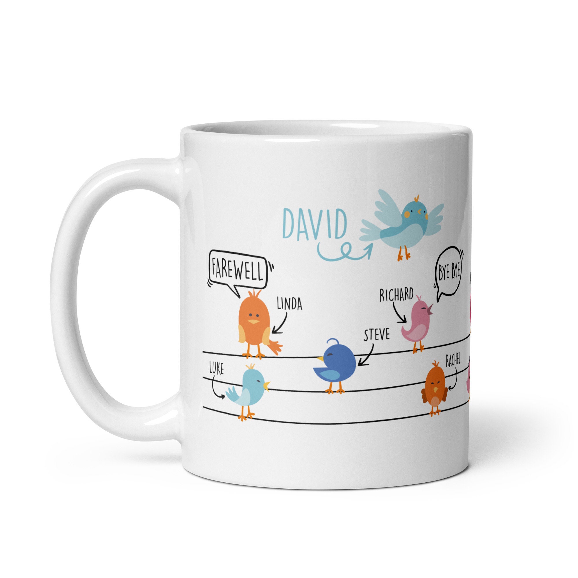 Coworker Farewell Mug Quit Job Good Bye Co-worker Mug - Etsy