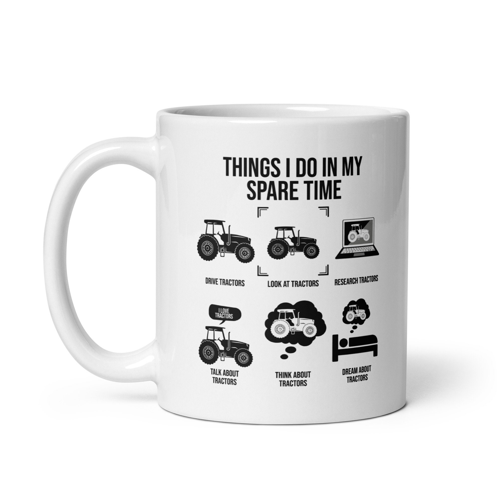 Funny Tractor Mug Farming Mug Farmer Gift Tractor Lover - Etsy