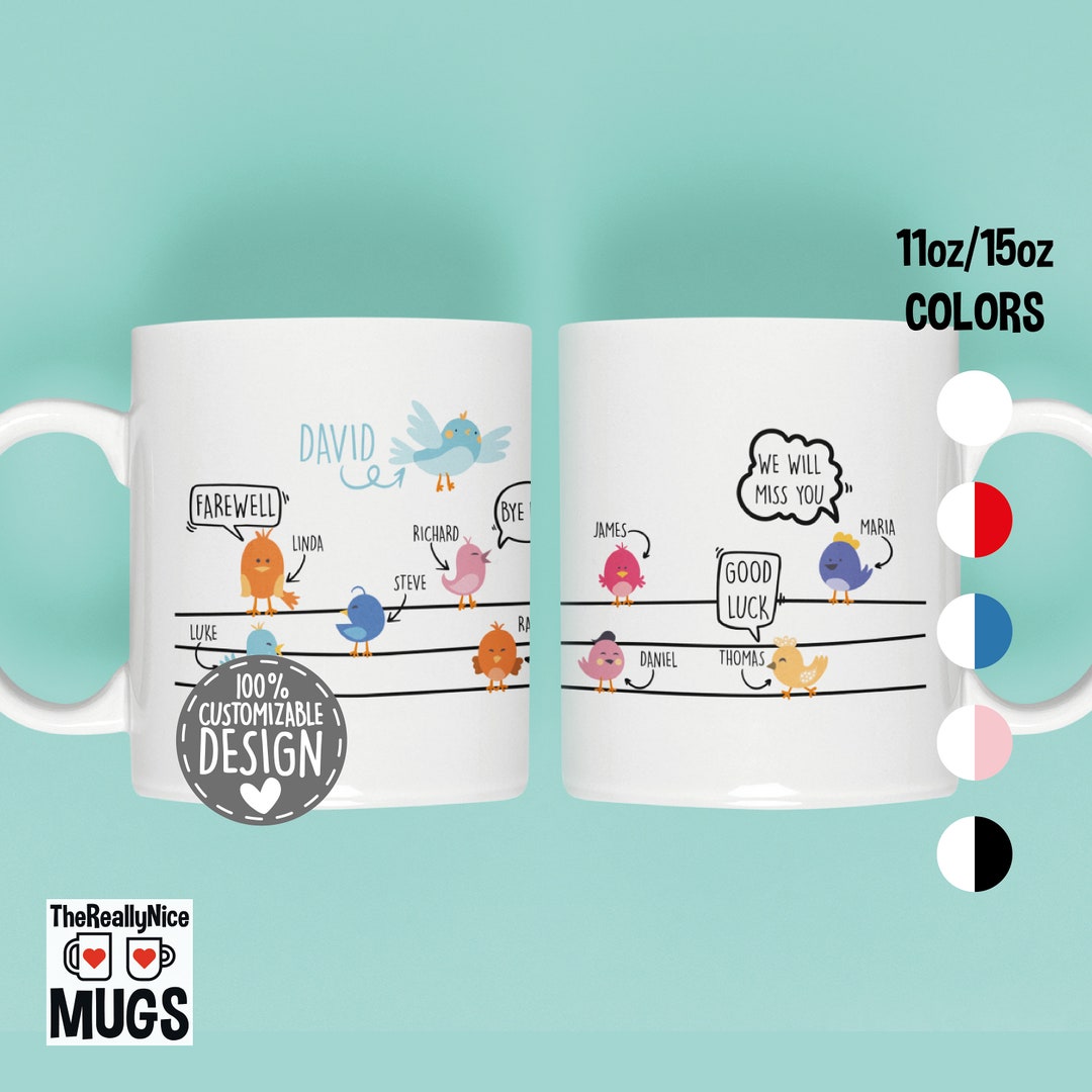 Coworker Farewell Mug | Quit Job Good Bye Co-worker Mug, Hilarious ...