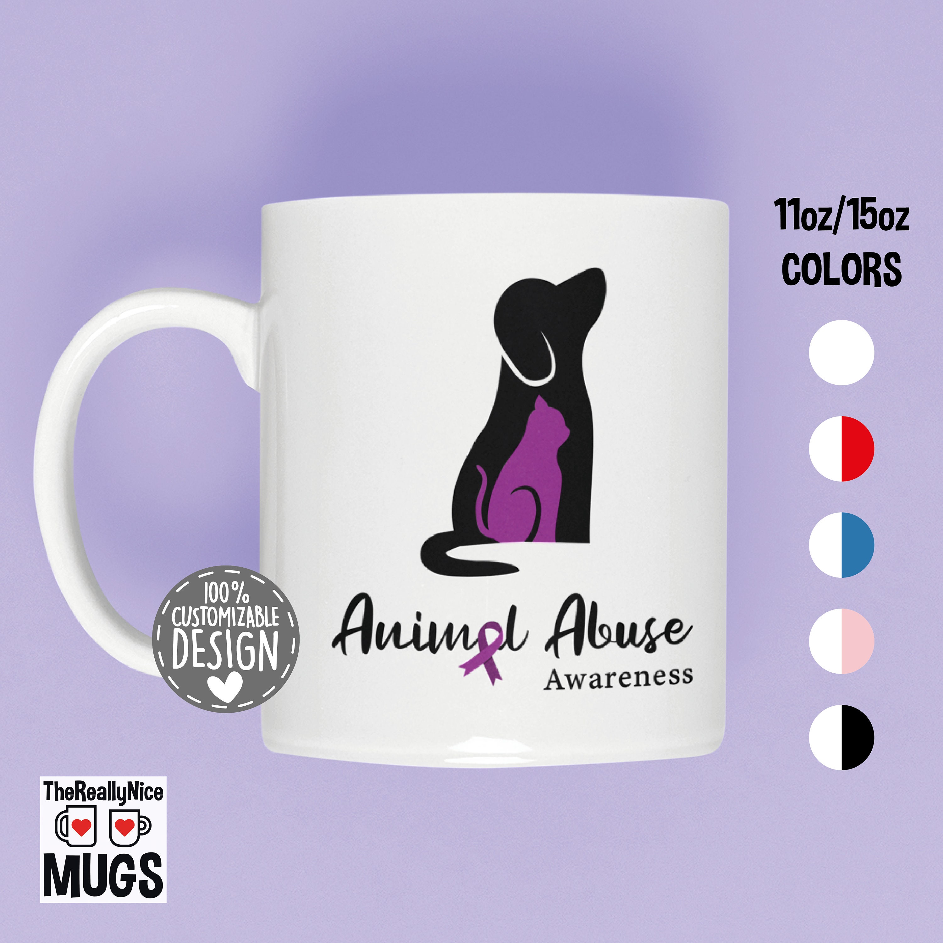 Stop Animal Cruelty Ribbon