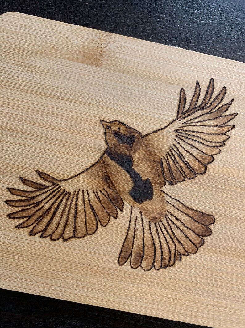 Bird Cutting Board - Etsy