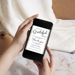 Modern Client Appreciation Invitation, Grateful for You Invitation ...