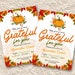 Fall Appreciation Invitation Grateful for You Teacher Staff Invitation ...