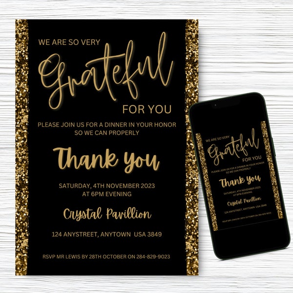 Client Appreciation Dinner Invitations - Etsy