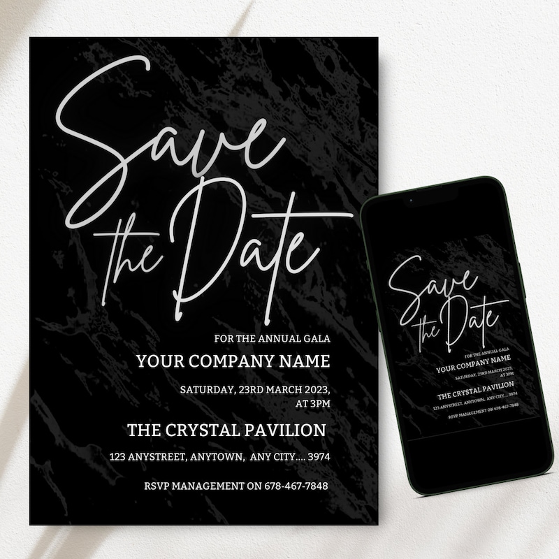 Save the Date Invite - Etsy