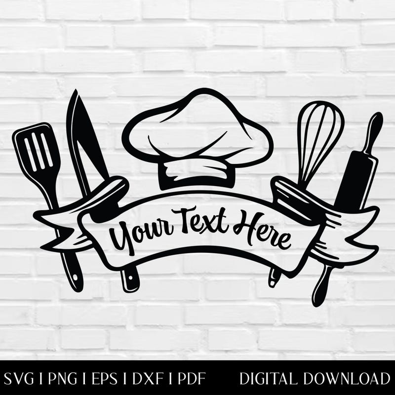 Chef Svg - Etsy