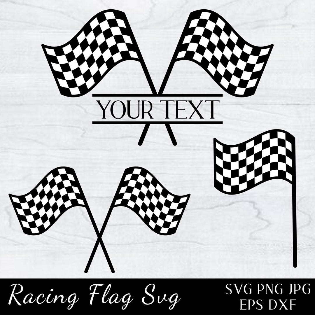 Racing Flag SVG, Checkered Flag Svg, Racing Svg, Start Flags Svg ...