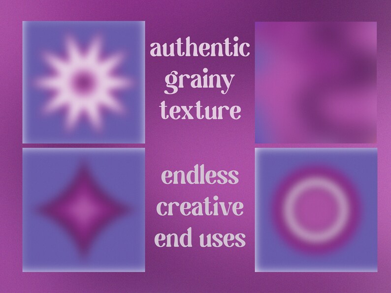 Aura Gradients Digital Paper Pack – Midnight Purple Colours – 36 High ...