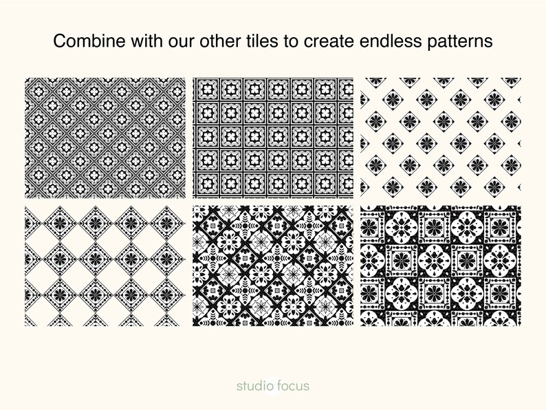 Tile Cut File SVG, PNG Digital Download Moroccan Tile Svg, Turkish Tile ...