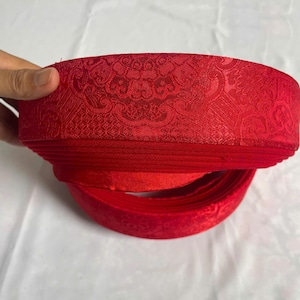 Vietnamese Gấm Khăn Đóng Headband: Ao Dai Groom Hat - Turban Men's Ao ...