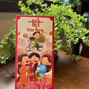 Red Envelope | Vietnamese Tet| Lunar New Year 2026| Set of 20 Red Lucky ...