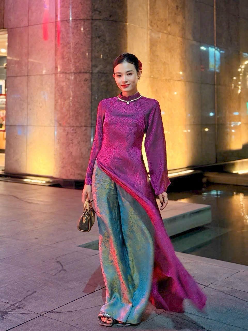 Gam Xuan Hy Ao Dai for Women: Vietnamese Long Dress (no Pants) - Etsy