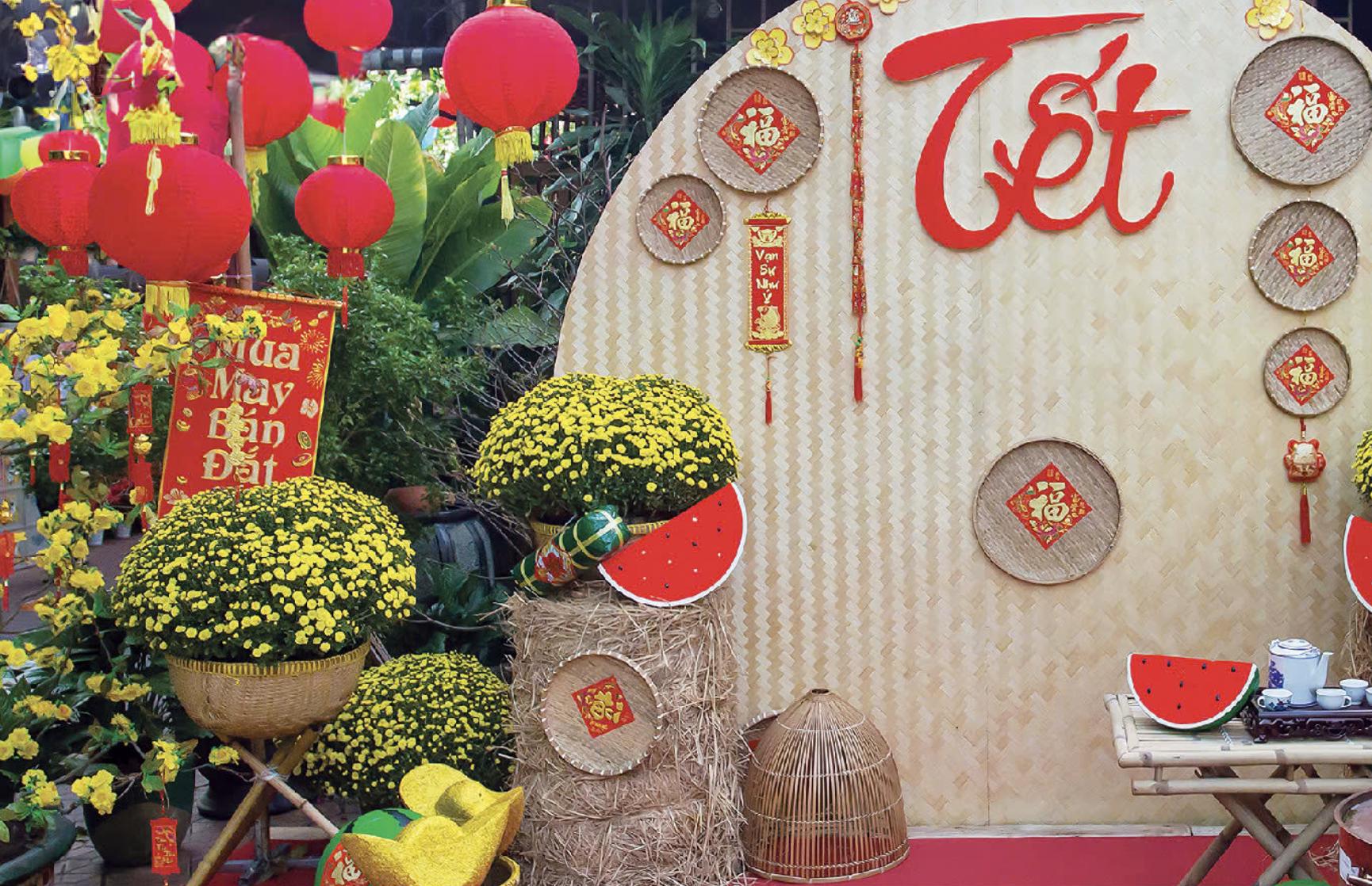 Tet Backdrop: Vietnamese New Year Photo Decoration (2m X 1.5m) - Etsy