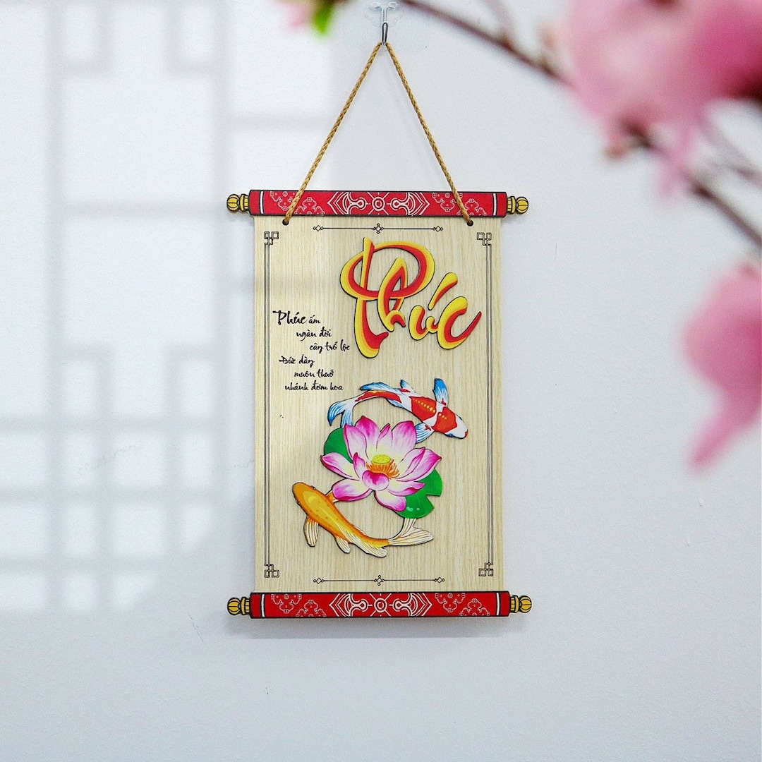 Tet Decorations Câu Chúc Tết Câu Đối Ngày Tết Liên Decoration Door ...