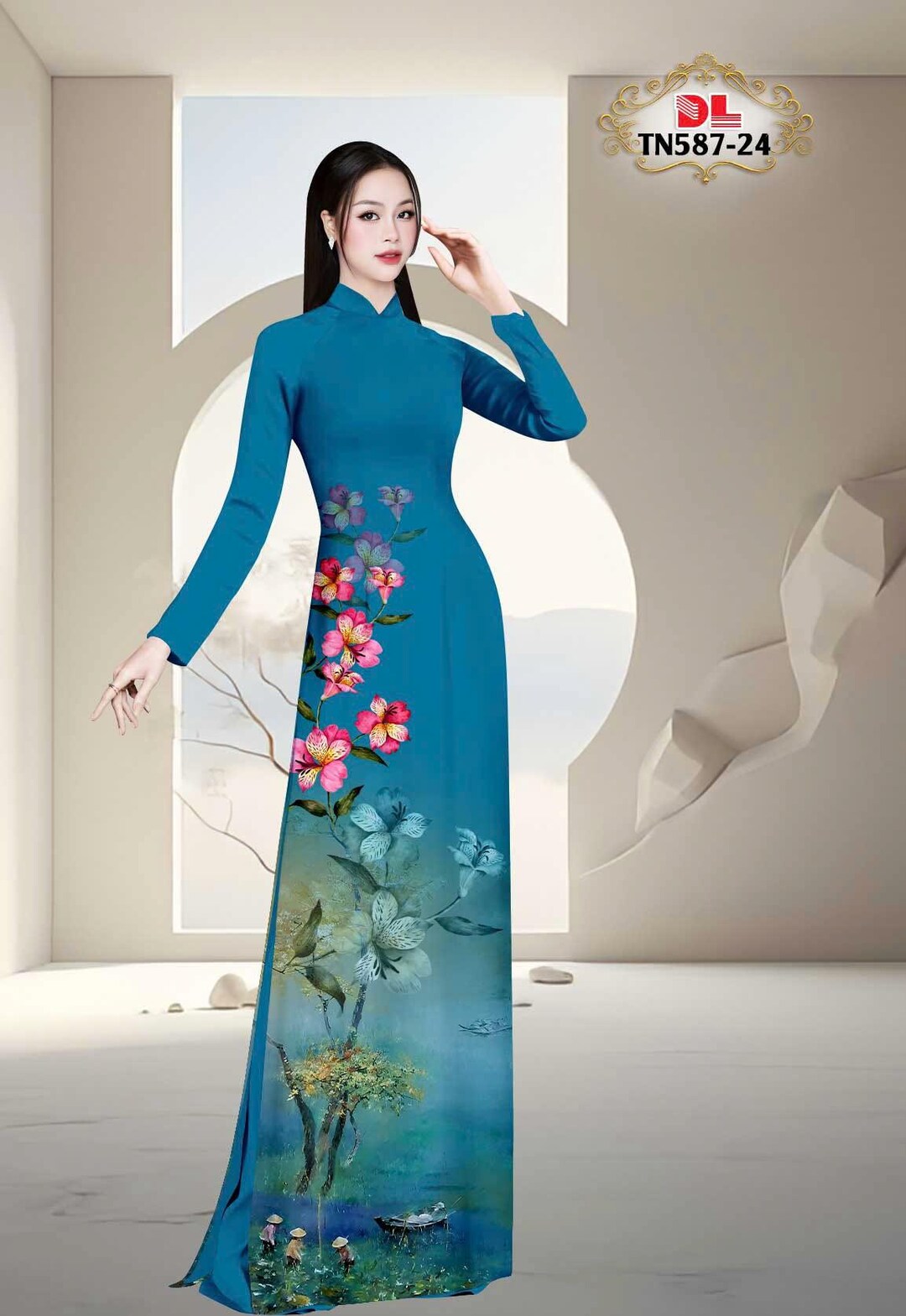 Pre-made Vietnamese Traditional Ao Dai for Women - 5 Colors | Ao Dai ...