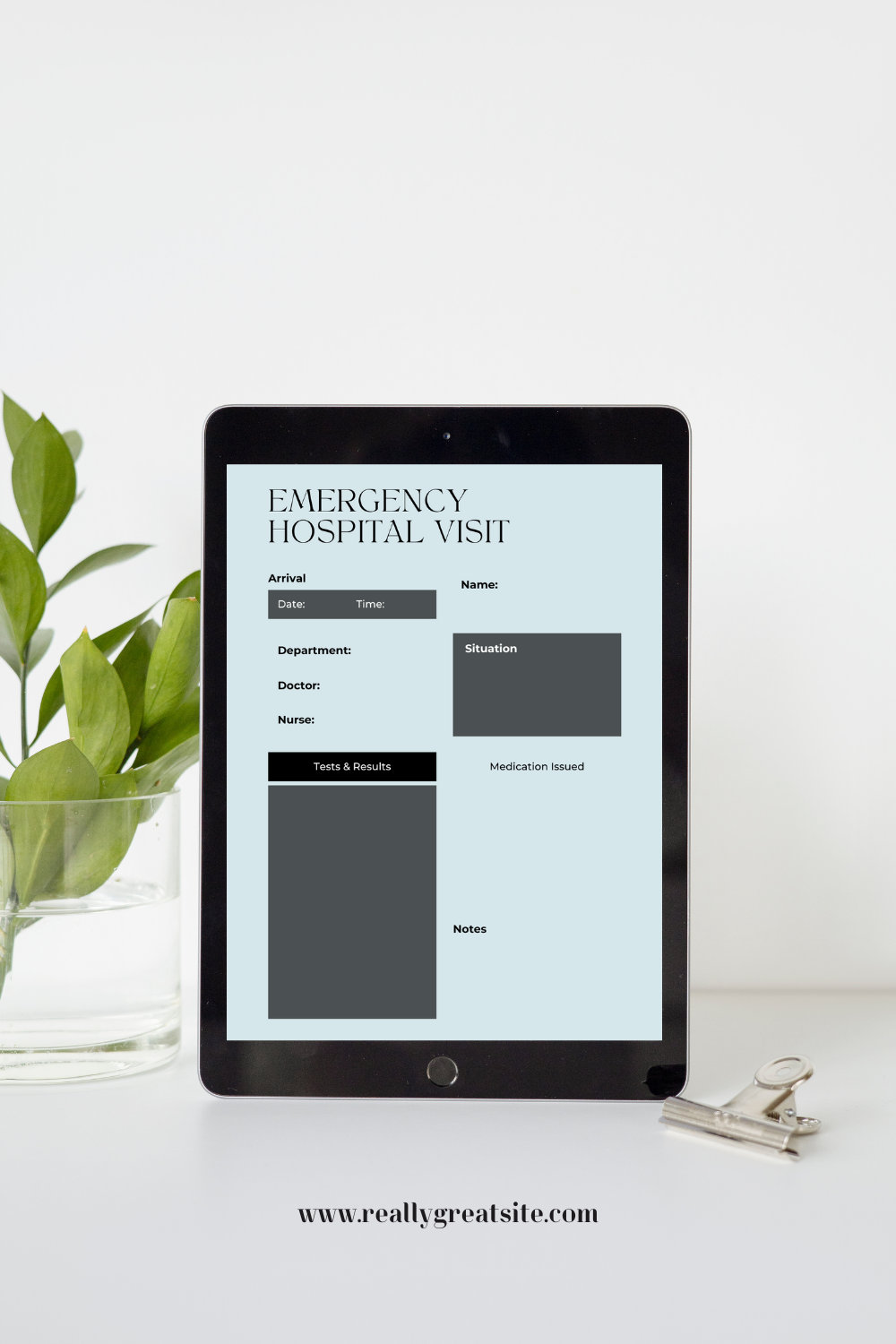 Medical Planner / Medical Printables / Healthcare Planner / Doctor ...