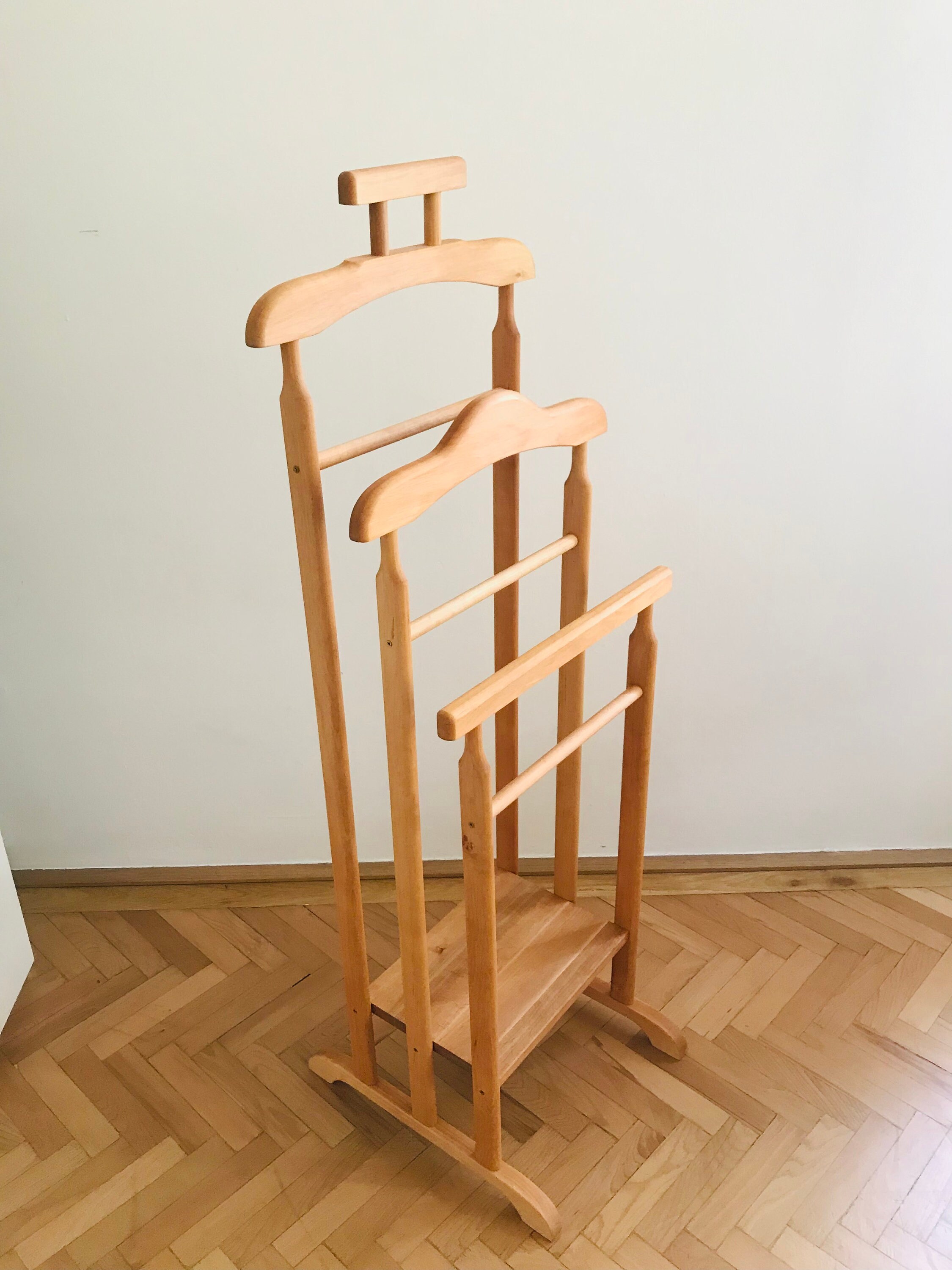 Mute Servant Made of Solid Wood for 3 Hangers. Master Servant. Coat ...