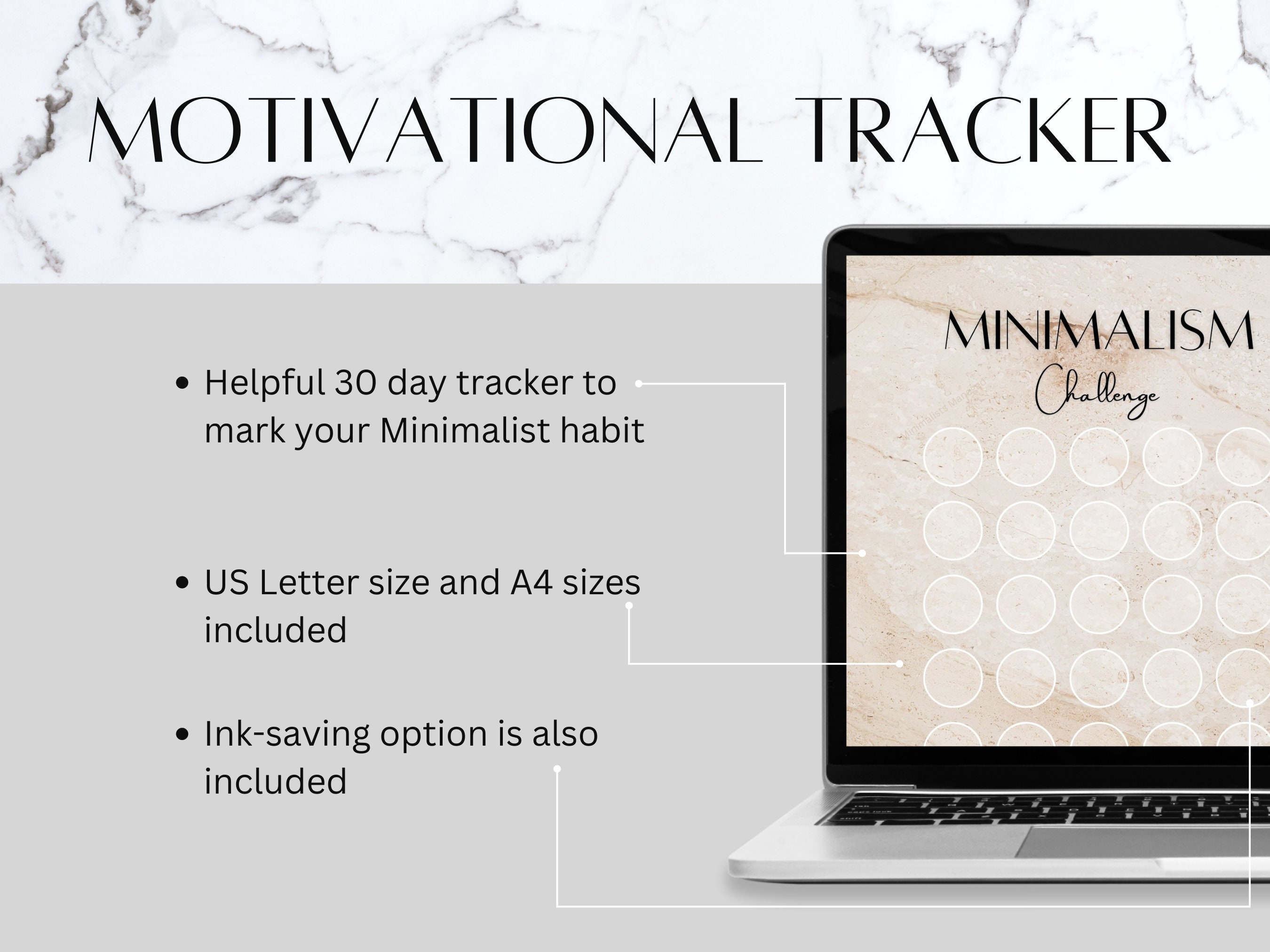 Minimalist 30 Day Challenge Printable 30 Days Declutter Declutter ...