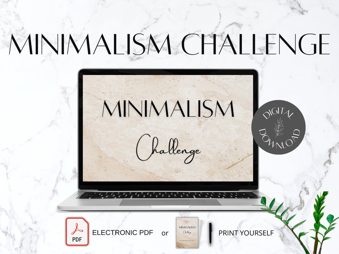 Minimalist 30 Day Challenge | Printable | 30 Days | Declutter ...