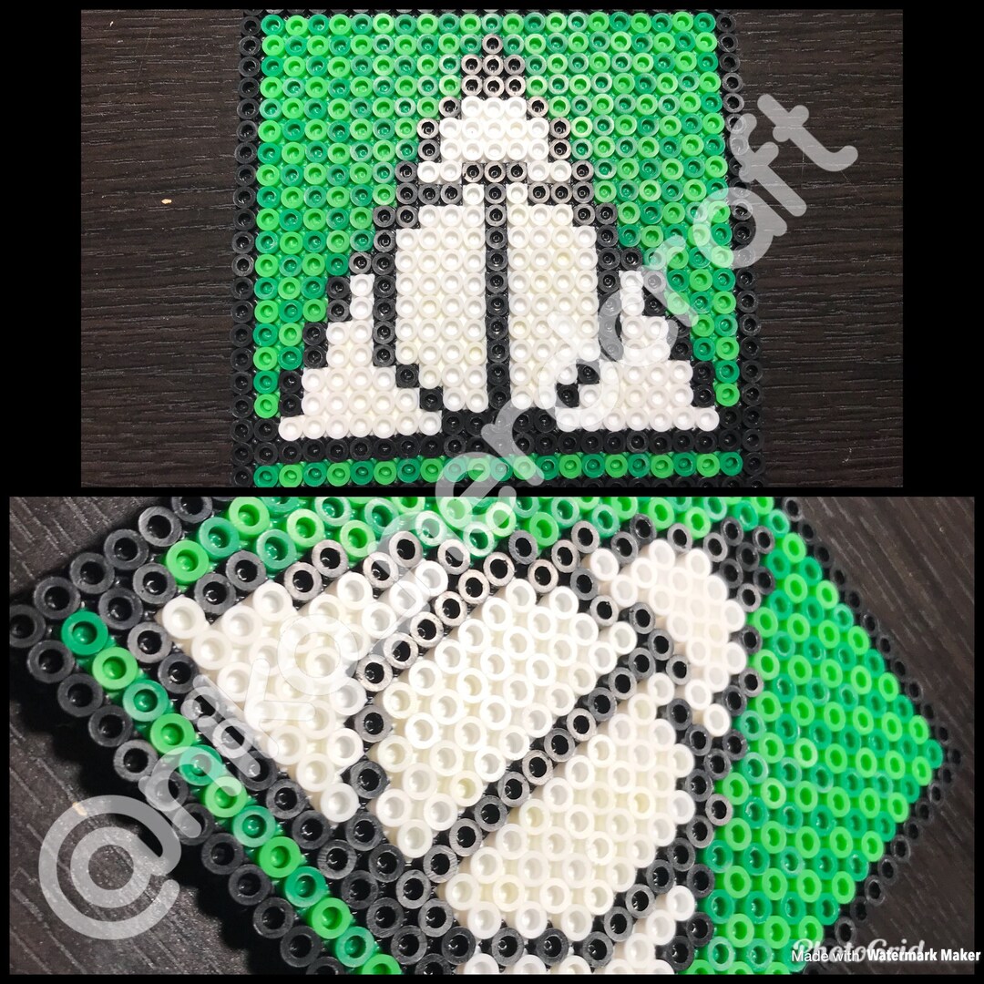 Deathly Hallows House Inspired Perler Coasters - Etsy