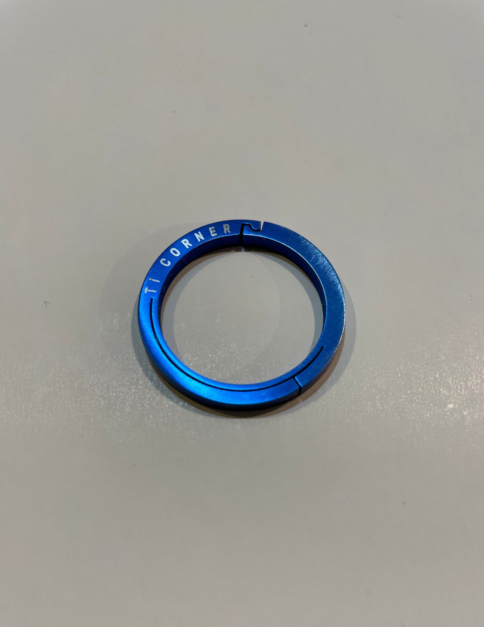 Titanium EDC Key Ring Every Day Carry Key Ring. Lanyard Key Ring - Etsy