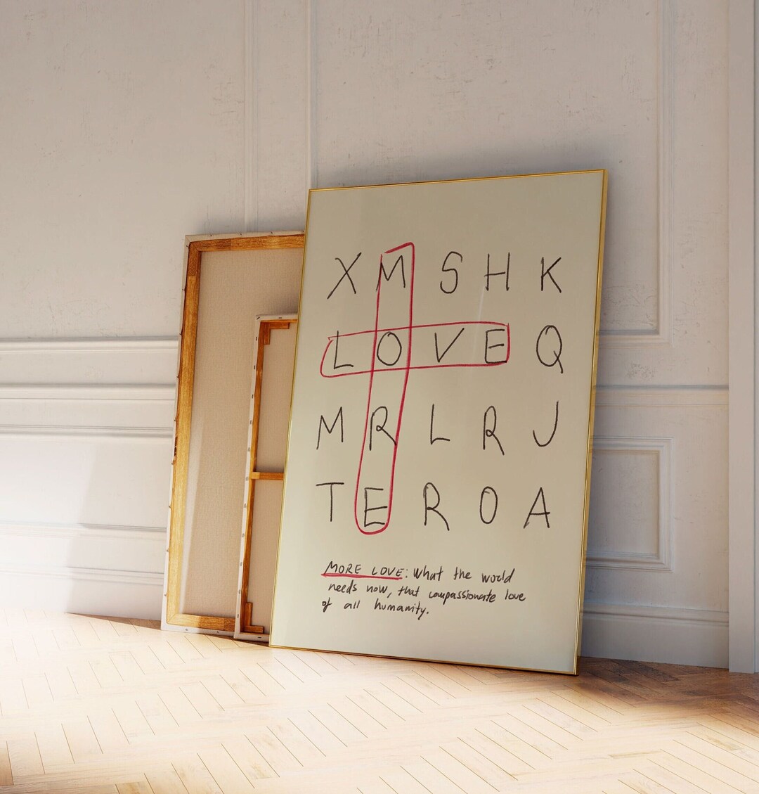Mais impressão de amor, arte de parede para impressão, pôster de amor ...
