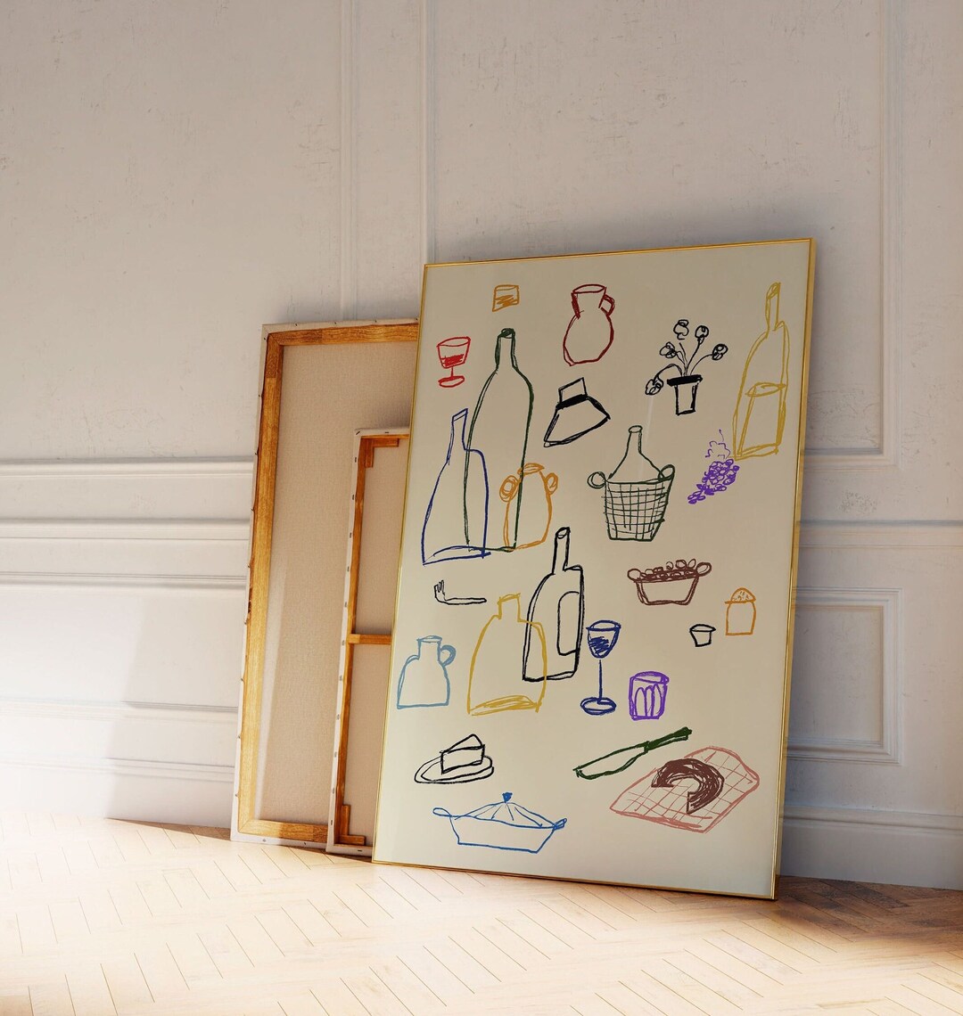 Kitchen Print, Food Poster, Printable Wall Art, Digital Prints ...