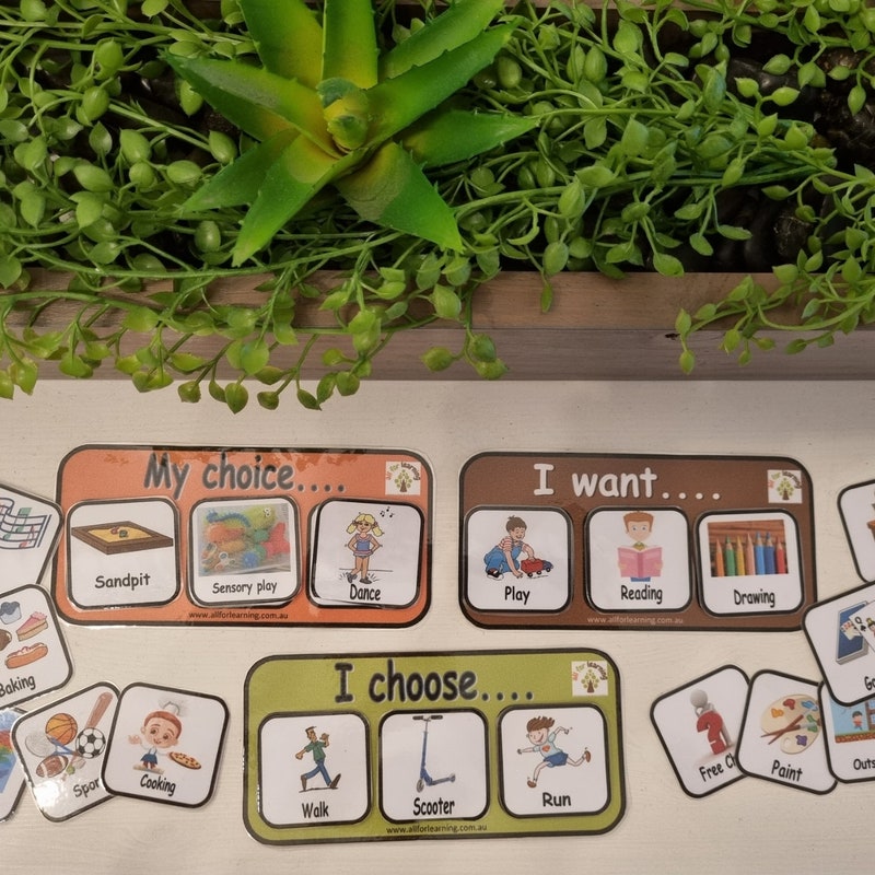 Visual Choice Board - Etsy