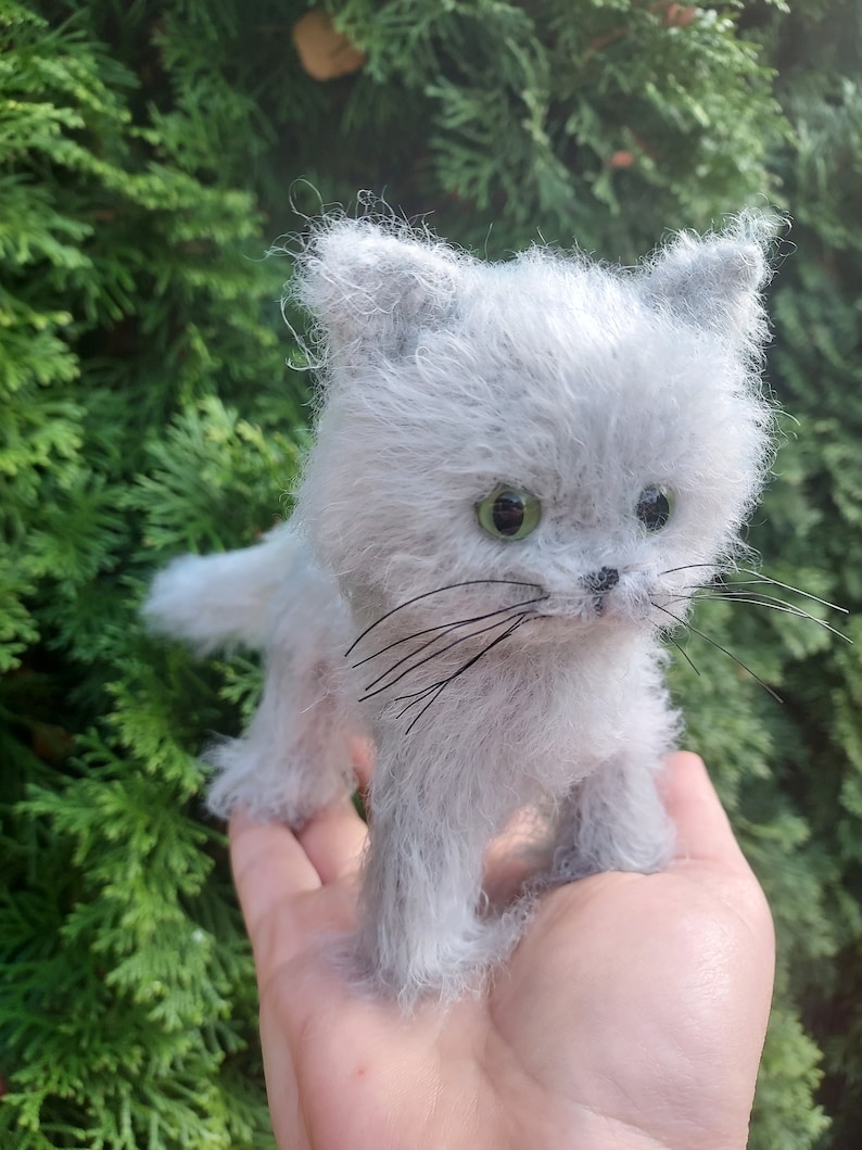 Realistic Gray Cat Crochet Pattern Amigurumi Pattern - Etsy