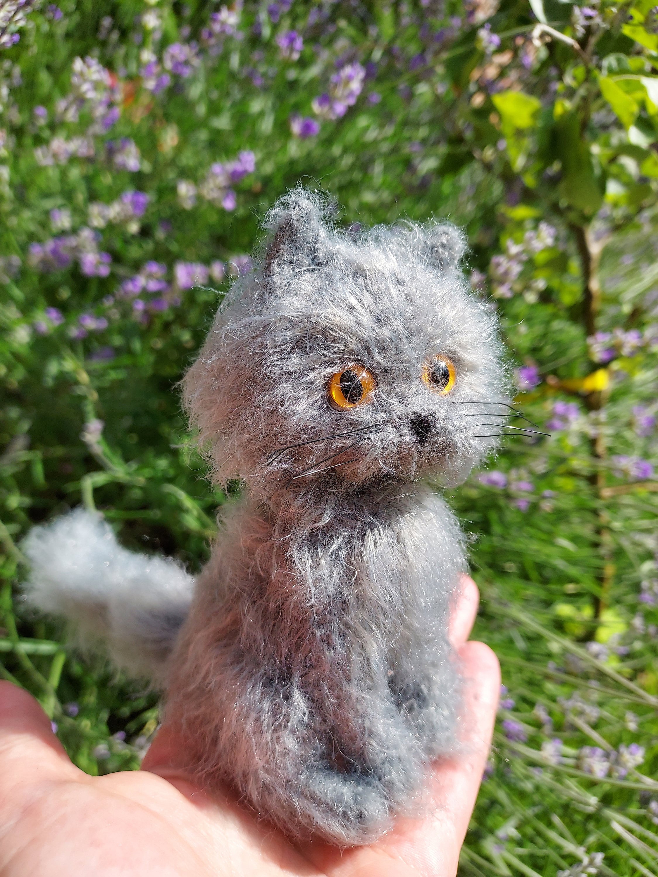 Realistic Cat Crochet Pattern Amigurumi Pattern Crochet Cat Pattern ...