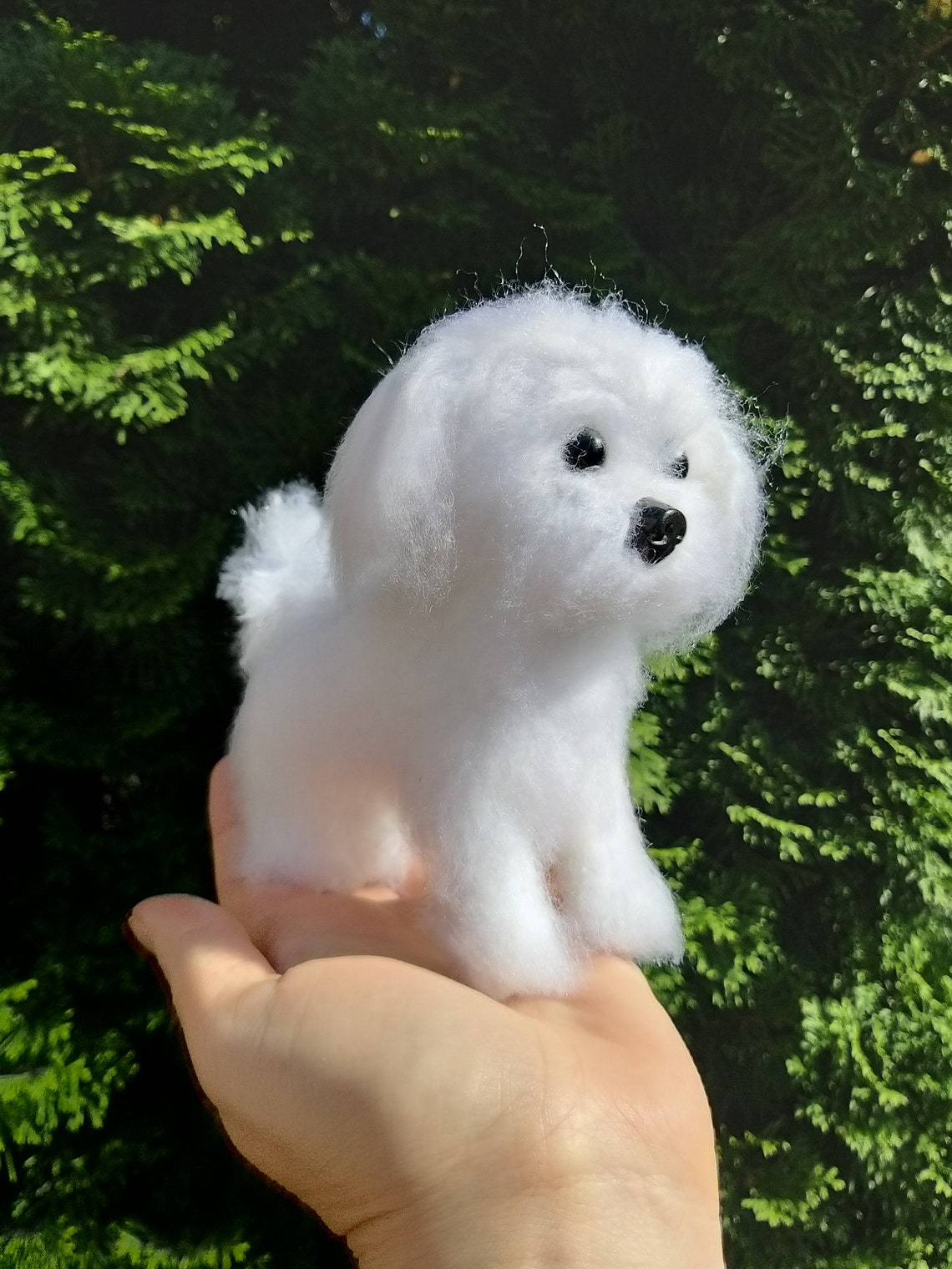 Maltese Dog Crochet DIY Dog Crochet Pattern Dog Pattern Puppy Crochet ...