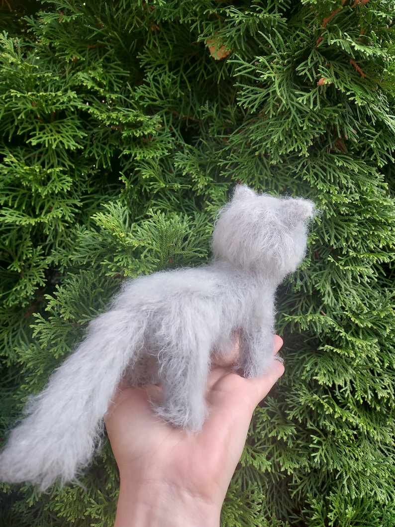 Handmade Cat Realistic Cat Meme Gray Cat Cats Custom - Etsy