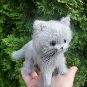 Handmade Cat | Realistic Cat | Meme | Gray Cat | Cats | Custom ...