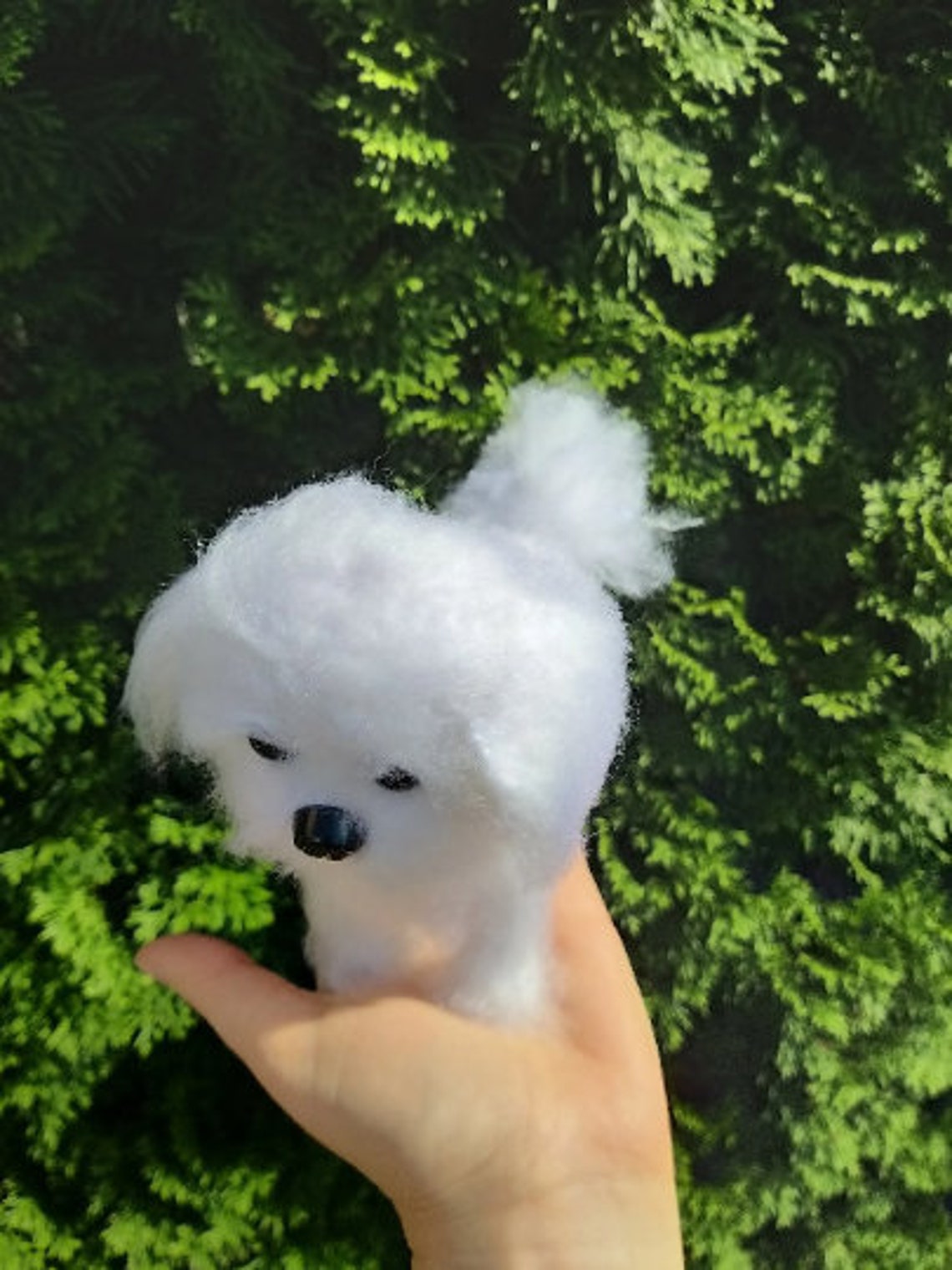 Maltese Dog Crochet DIY Dog Crochet Pattern Dog Pattern Puppy Crochet ...