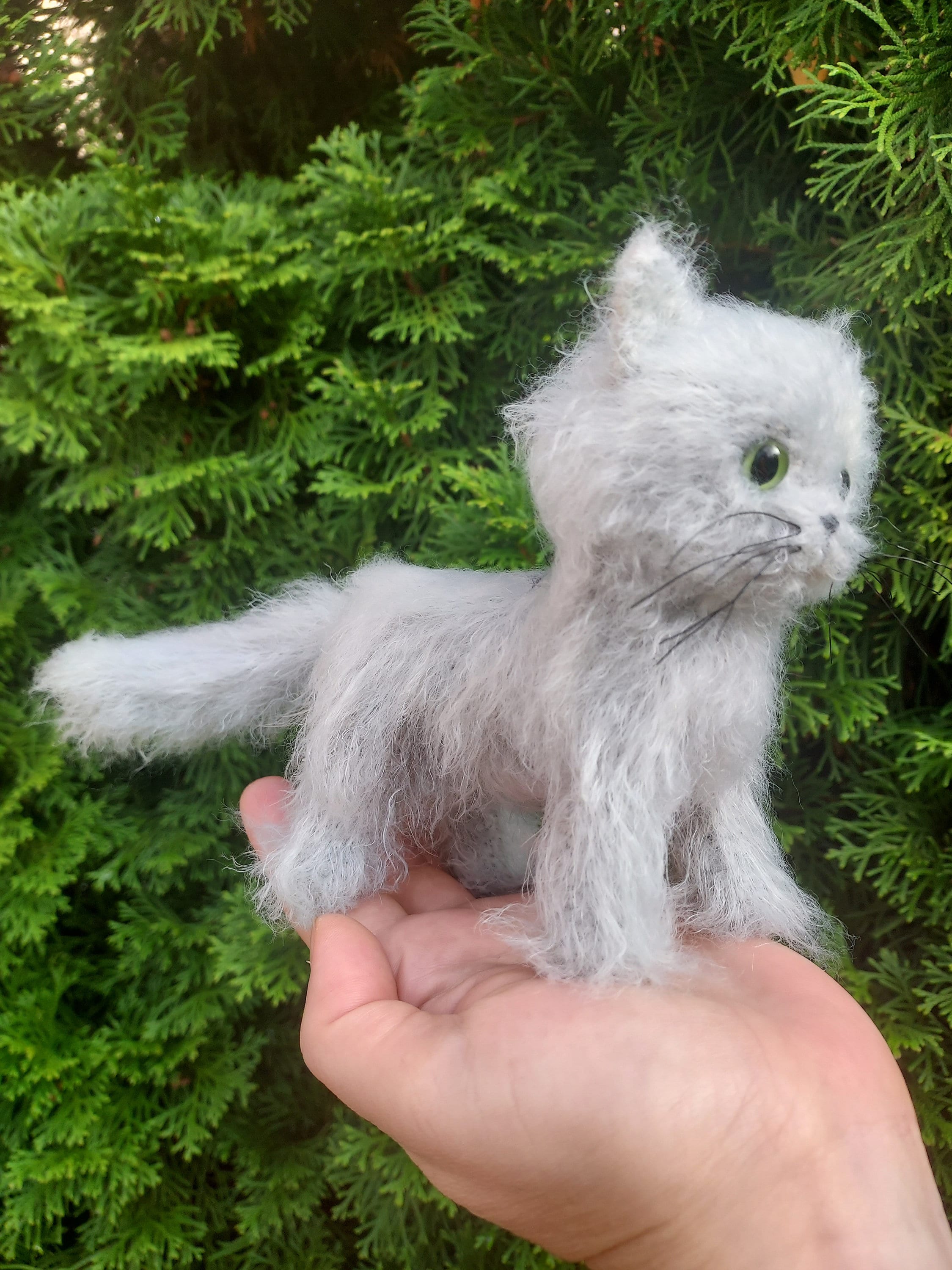Realistic Gray Cat Crochet Pattern Amigurumi Pattern - Etsy
