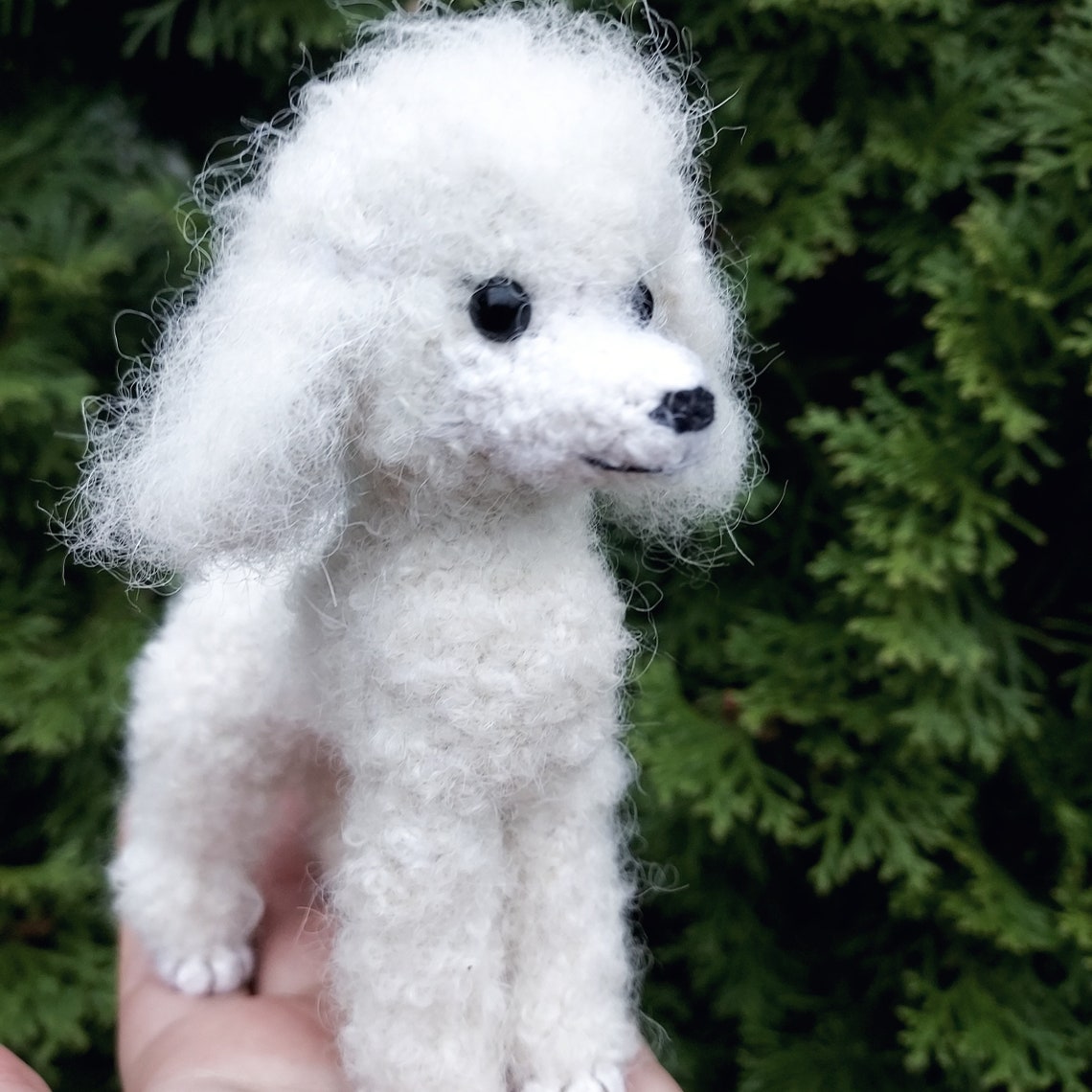 Poodle Dog Crochet Dog Crochet DIY Dog Crochet Pattern Dog Pattern ...