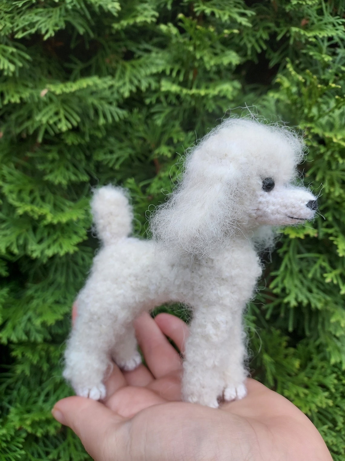 Poodle Dog Crochet Dog Crochet DIY Dog Crochet Pattern Dog Pattern ...