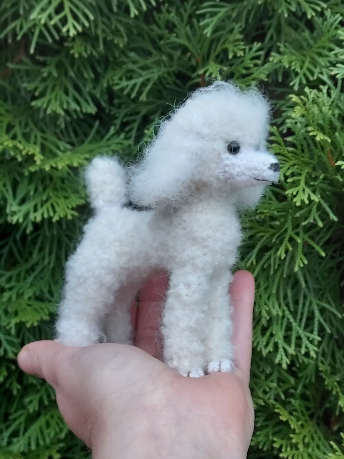 Poodle Dog Crochet Dog Crochet DIY Dog Crochet Pattern Dog Pattern ...