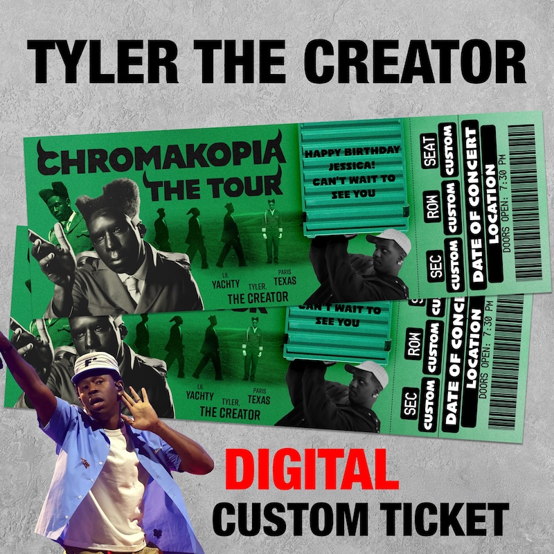 Tyler the creator chromakopia the world tour - Etsy.de