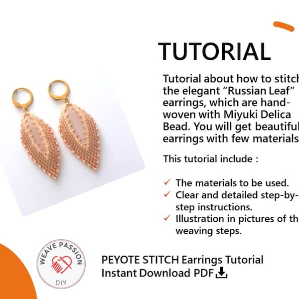 Russian Leaf Earring - Etsy