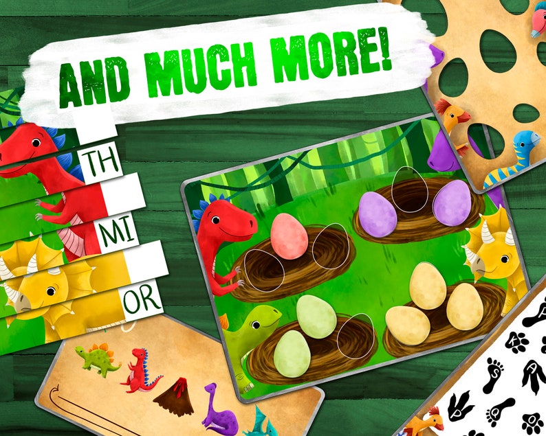 Missing Dinosaur Eggs Treasure Hunt | Printable Party Games | Dino ...