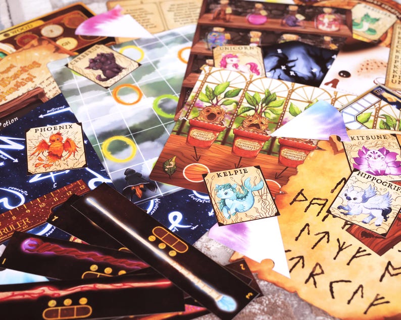 Wizarding Escape Room Game for Kids | Magical School Treasure Hunt DIY ...