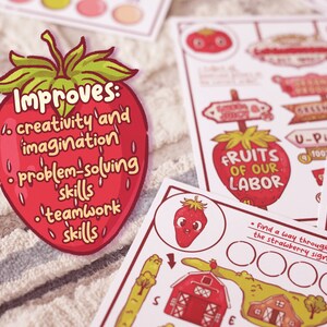 Strawberry Farm Escape Room | Treasure Hunt | Birthday Party Printable ...