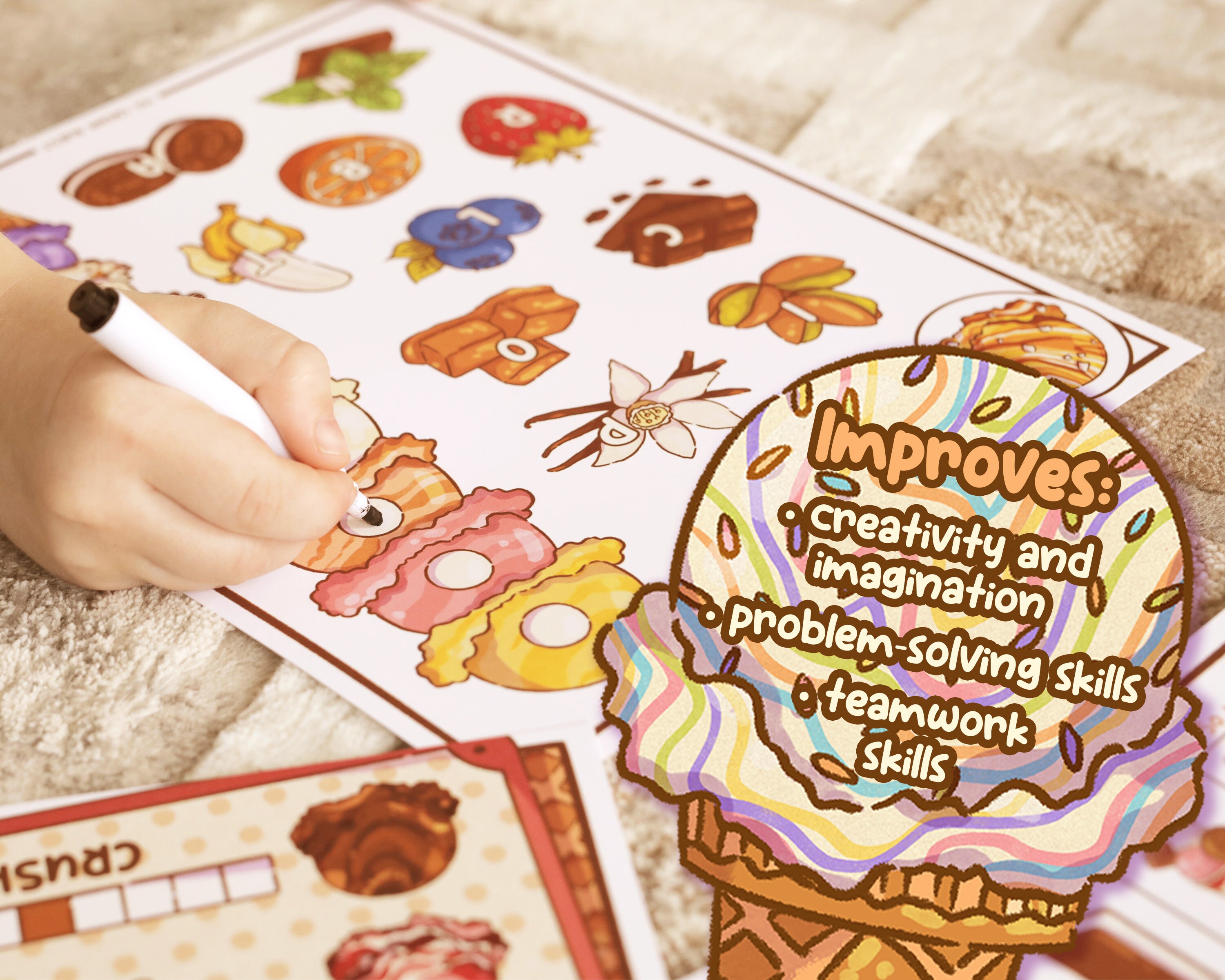 Ice Cream Quest Escape Room | Printable Birthday Party for Kids ...