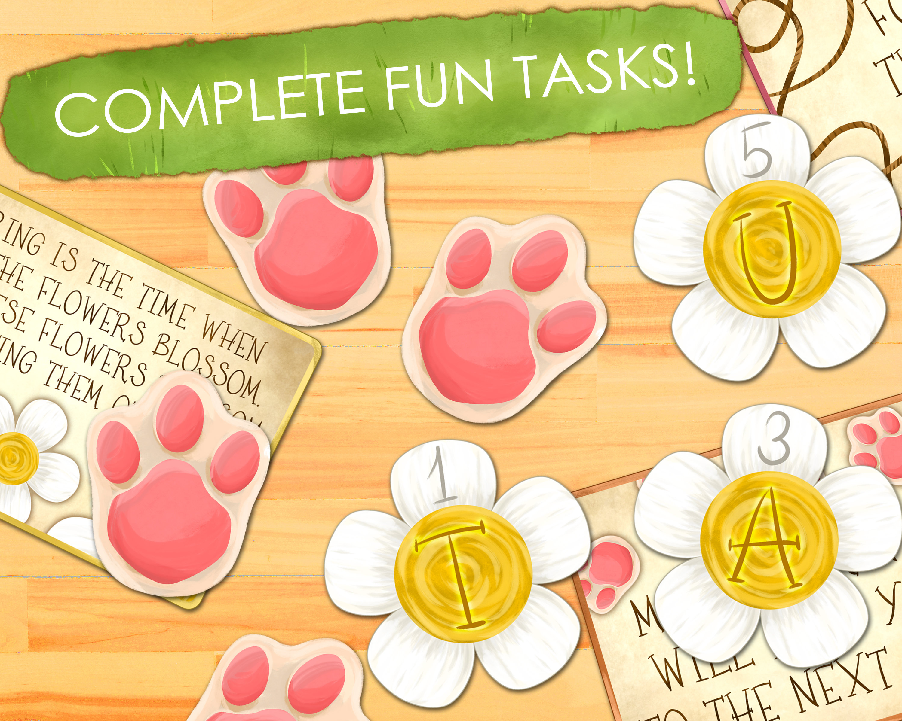 Easter Indoor Treasure Hunt Printable Escape Room Scavenger Hunt ...